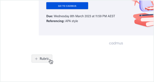 Using Canvas SpeedGrader rubrics